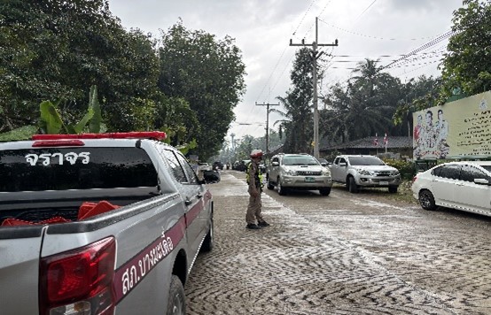 ความสะดวกการจราจร กิจกรรมวันเด็กปี 2568 - สถานีตำรวจภูธรบางมะเดื่อ